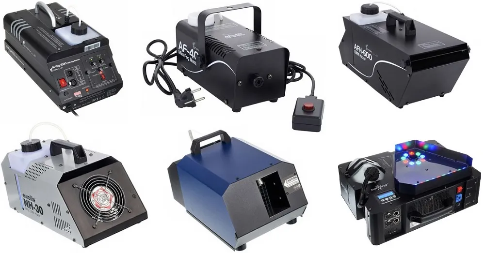 Les 6 Meilleures Machines à Brouillard pour la Scène ou la Vidéo