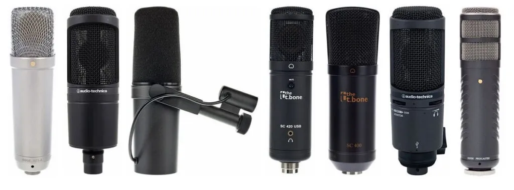 Les 7 Meilleurs Micros Pas Chers pour Enregistrer (Voix & Instruments)