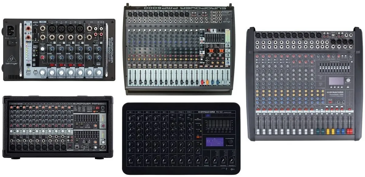 Les 5 Meilleures Tables de Mixage Amplifiées (Comparatif)