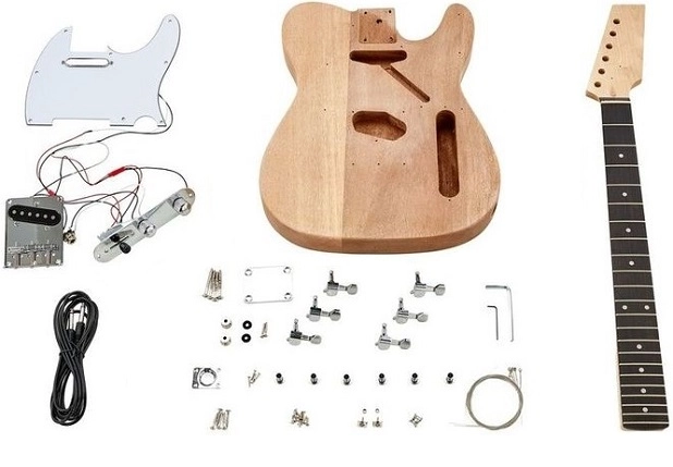 Les 5 Meilleurs Kits de Guitare Electrique à Monter Soi-Même (DIY)