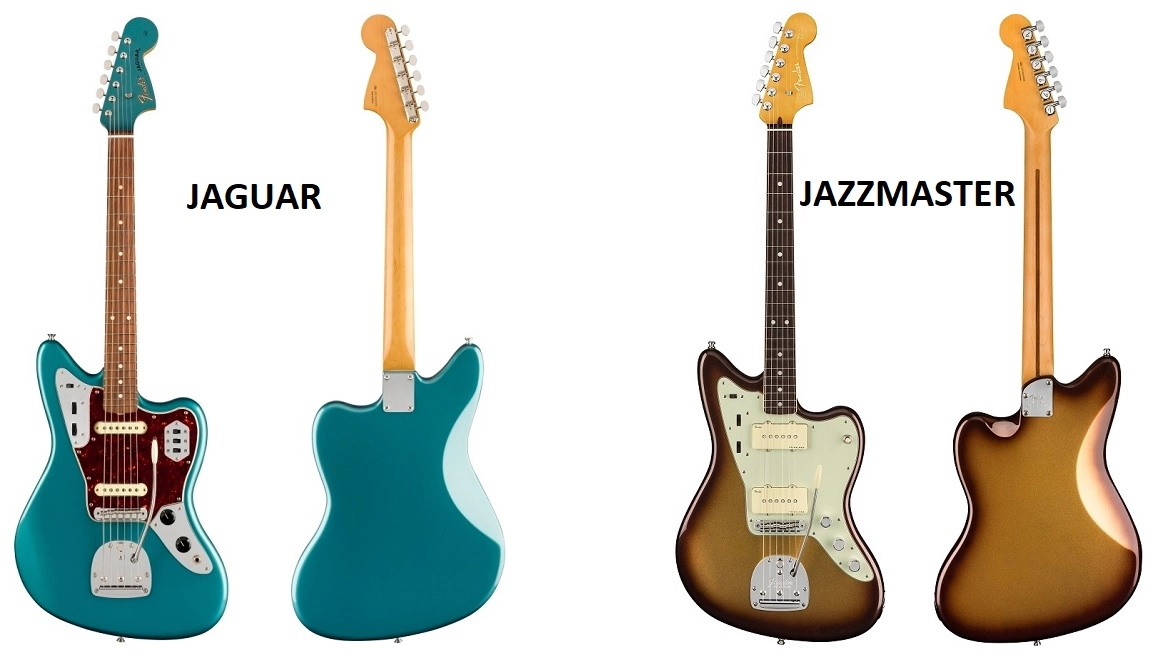 Guitare Jaguar vs Jazzmaster : Quelles Différences ? (Comparaison)