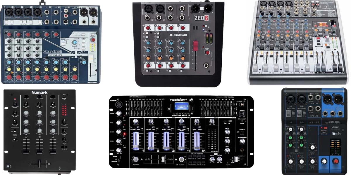 Les 6 Meilleures Tables de Mixage pour Débutant (Comparatif)